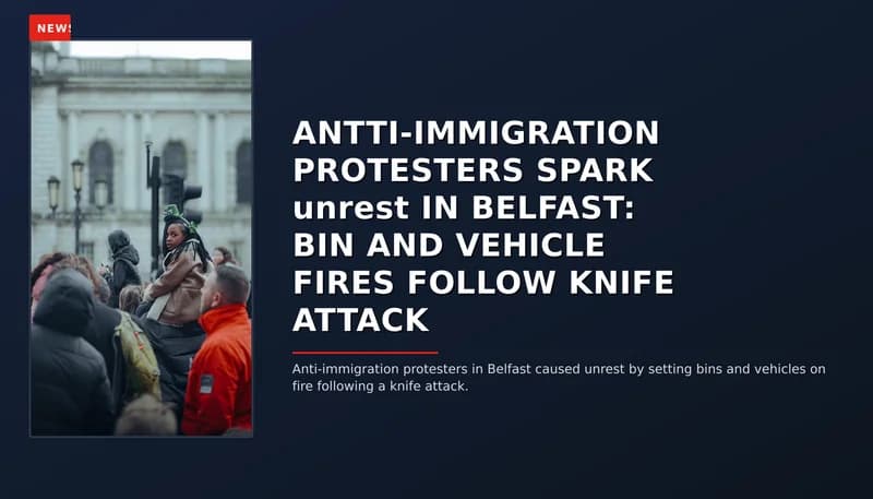 BELFAST VIOLENCE: RIOTING AND KNIFE ATTACKS TEST PEACE PROCE | VPNews