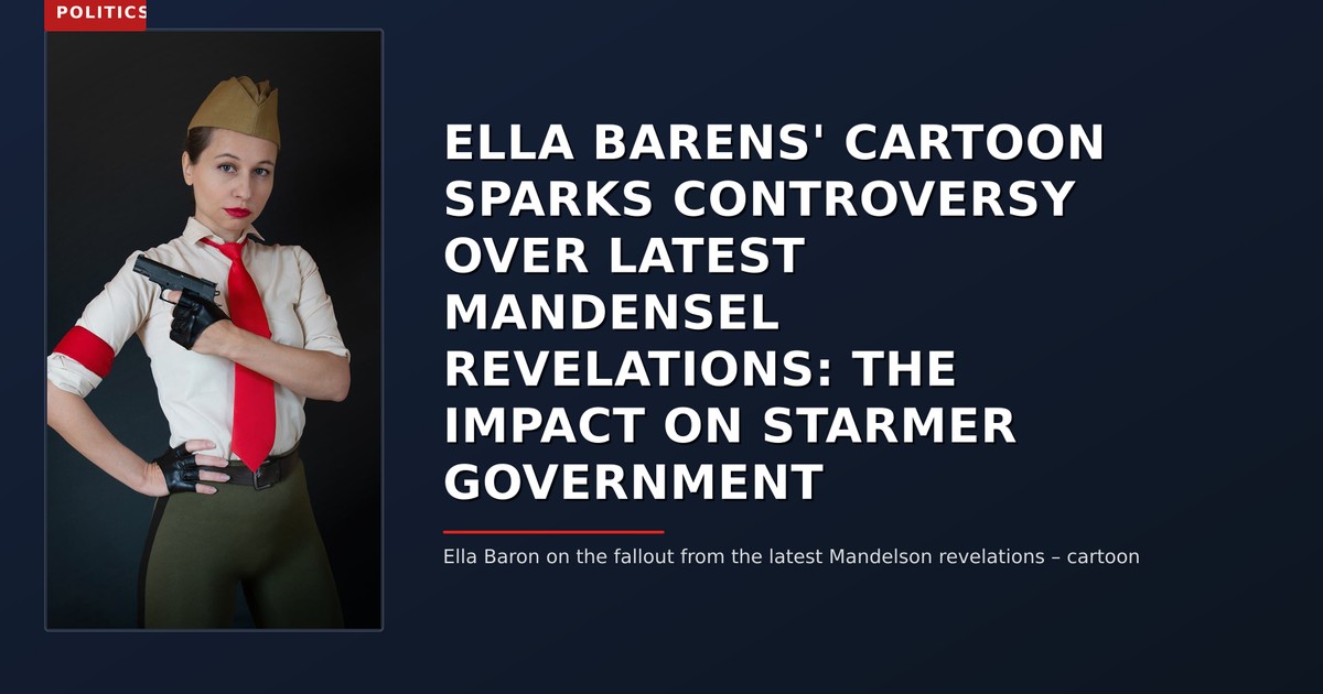 Baron Cartoon Sparks Mandelson Controversy | VPNews