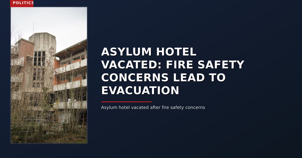 ASYLUM HOTEL VACATED OVER FIRE SAFETY ISSUES | VPNews